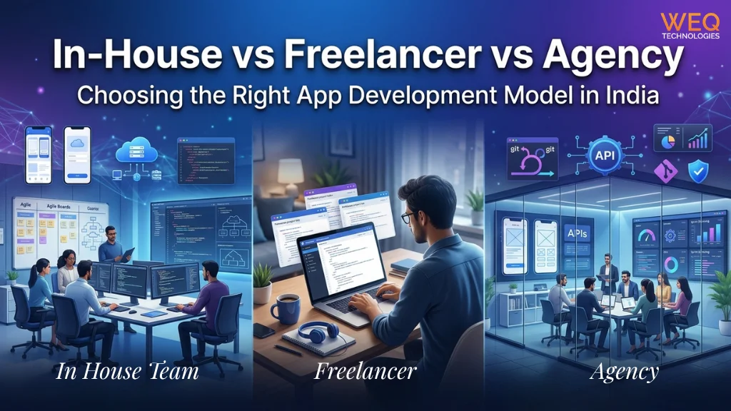 In House vs Freelancer vs Agency: App Development in India
